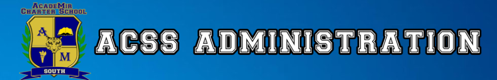 ACSS Administration – ACSS